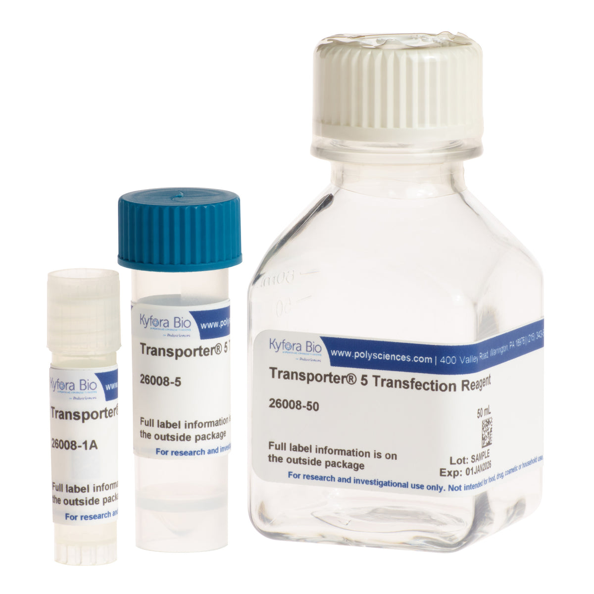 Transporter® 5 Transfection Reagent for HEK-293, CHO, Sf9 Cells